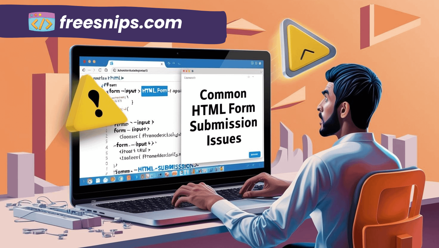 Fix – HTML Form Not Submitting – 3 Common Reasons | Free Snips